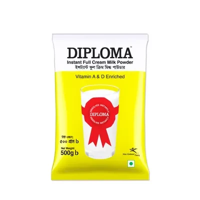 Diploma Instant Full Cream Milk Powder-500 gm